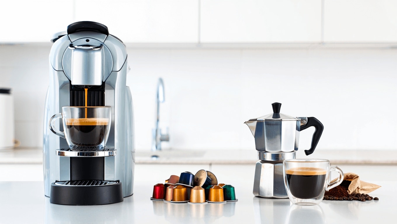 Cafetera de cápsulas vs cafetera italiana: cuál ahorra más dinero ...